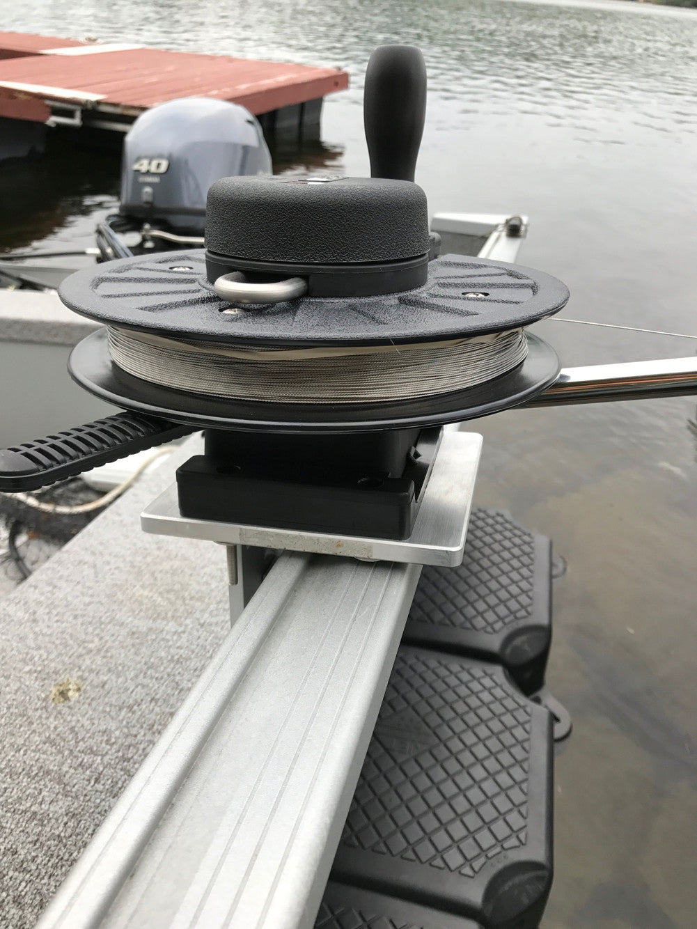 Brocraft Alumacraft Boat Downrigger Bracket/Universal Aluminum Downrig