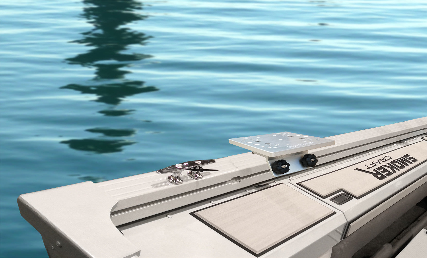 Brocraft Smoker Craft Boats 60 Degree Downrigger Bracket/Polar Kraft T