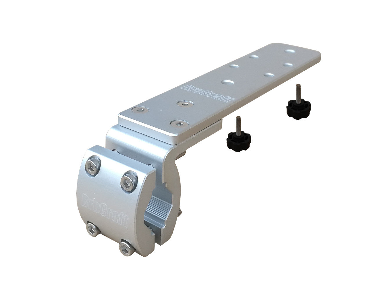 Brocraft Grill Rail Mount/BBQ Rail Mount/Grill Mount/Pontoon Boat BBQ