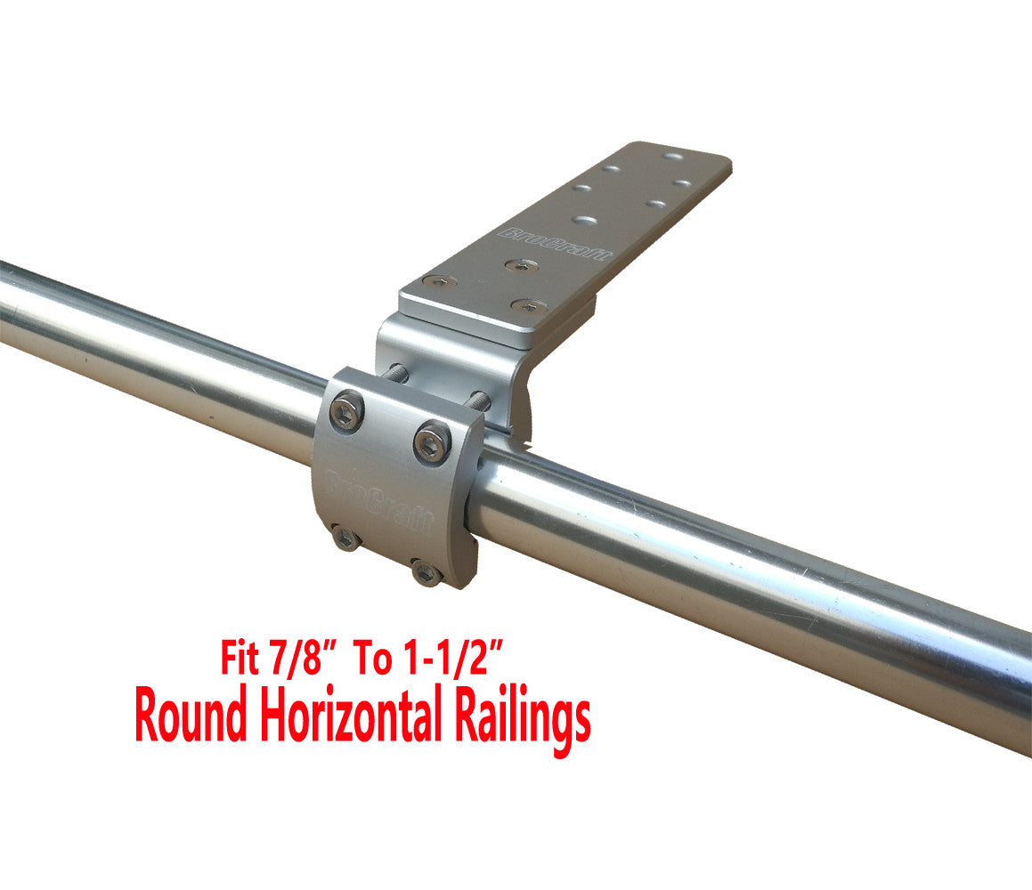 Grill For Boat BroCraft Grill Rail Mount / BBQ Rail Mount Boat Grill Mount